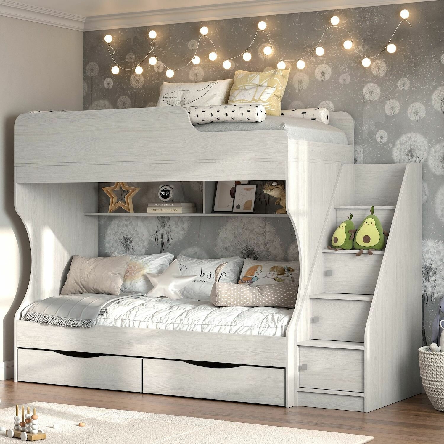 Двухъярусная кровать, детская кровать Анкор