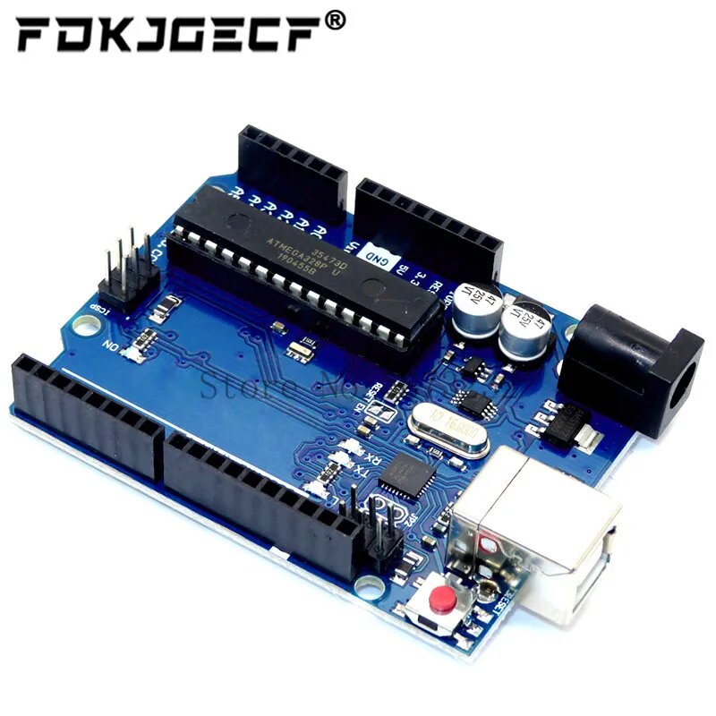 Чип ATMEGA16U2+MEGA328P для Arduino UNO R3 UNO R3 328P-PU