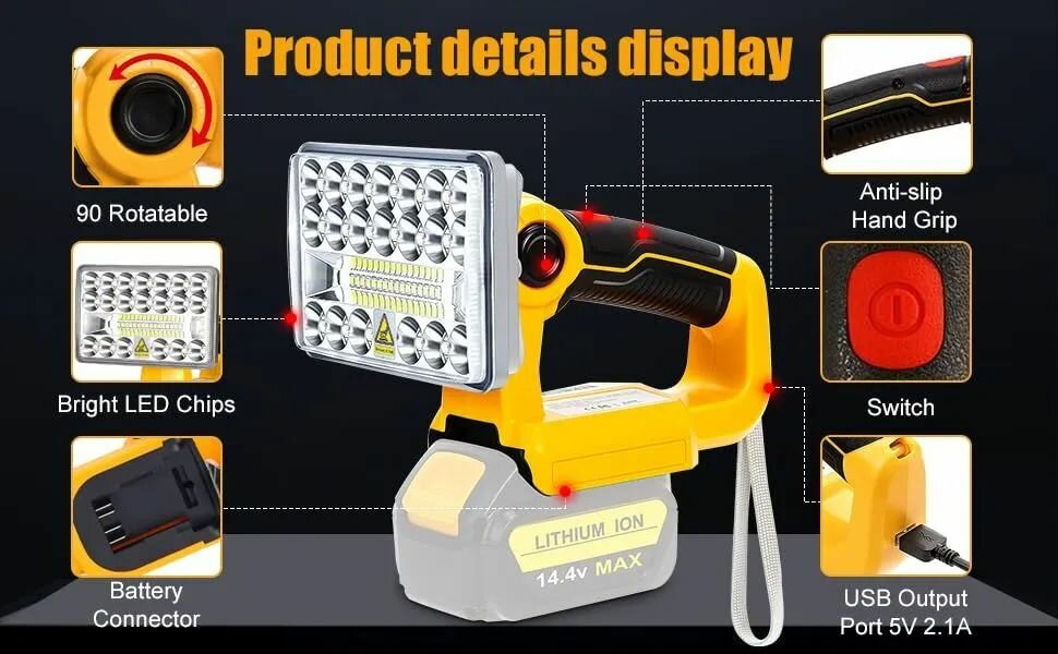 2000LM фонарик