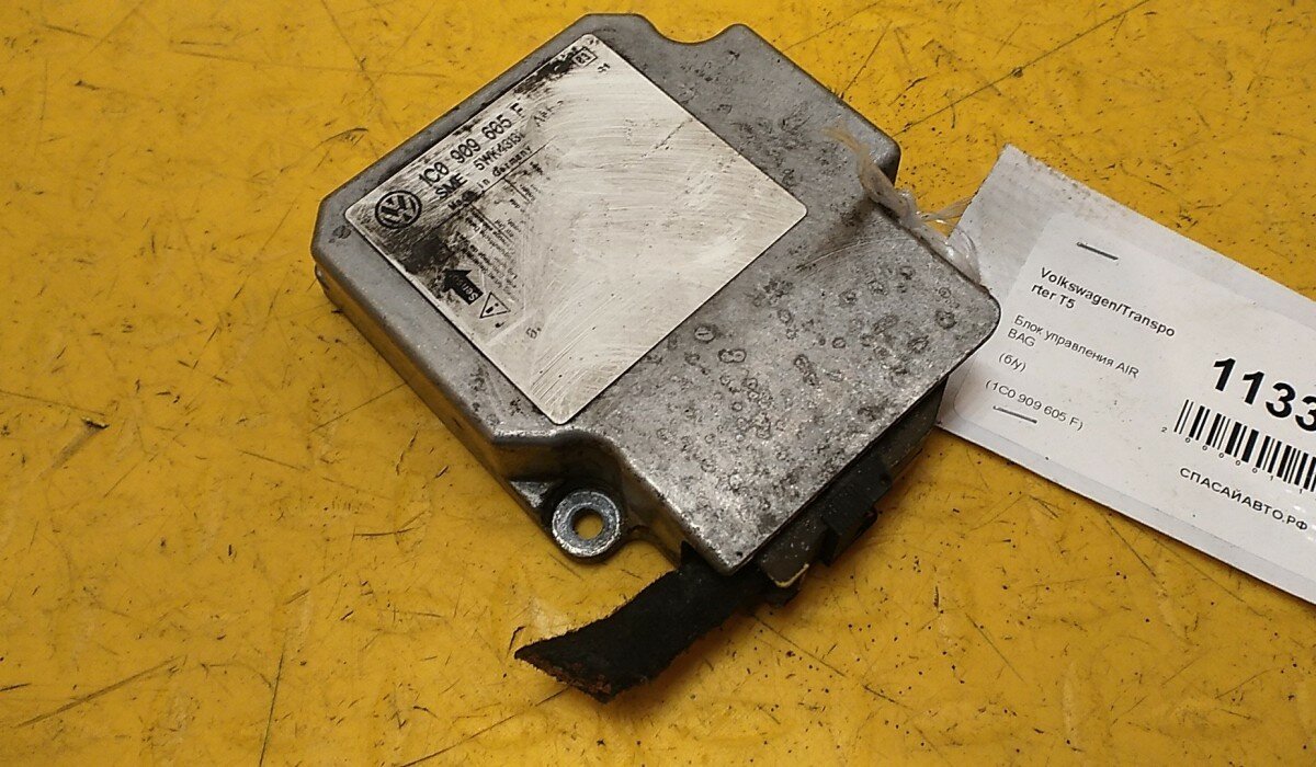 Блок управления AIR BAG Transporter T5 Volkswagen 1C0909605F