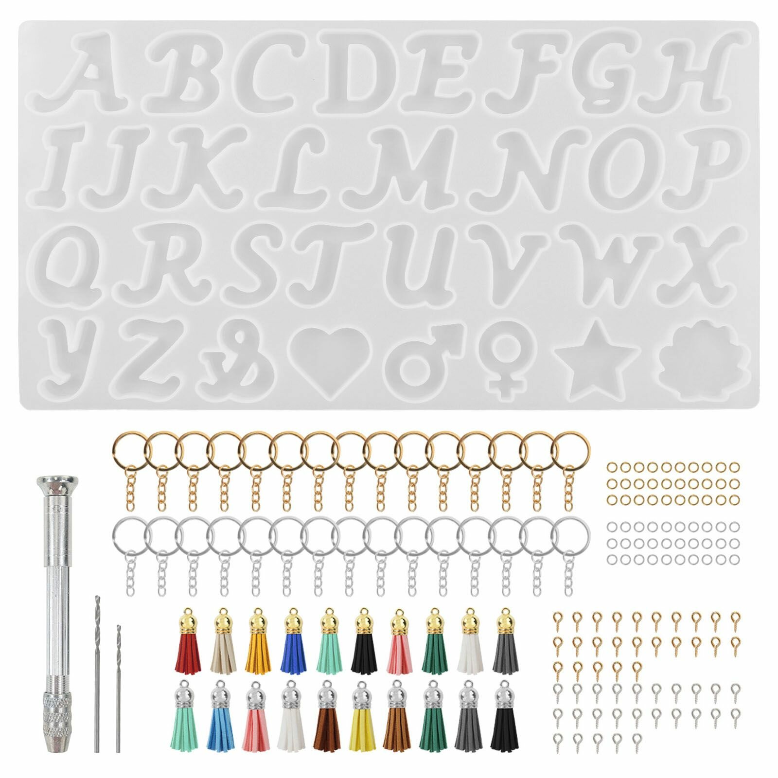 Английский кулон брелок силиконовая форма