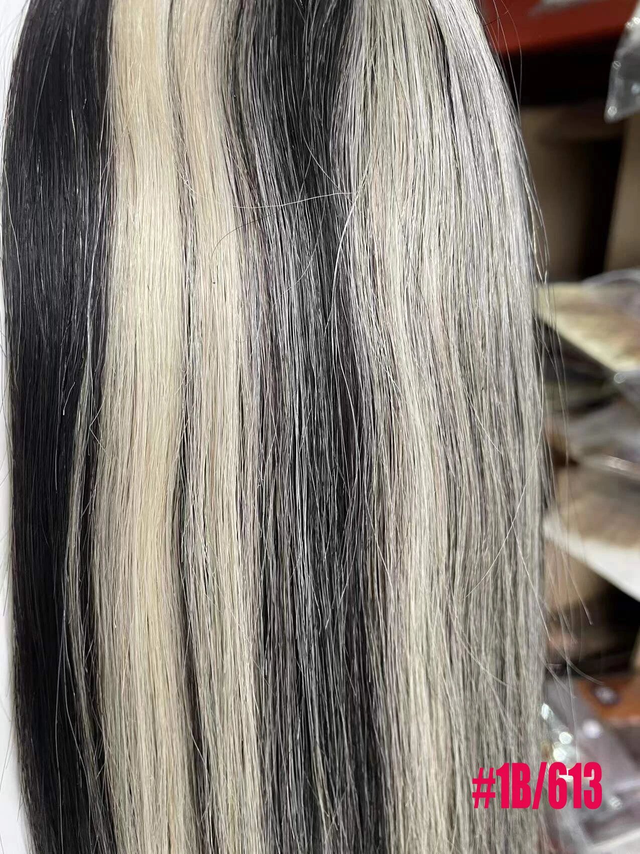 Натуральные волосы ZZHAIR прямые 20" П1Б/613, 70г