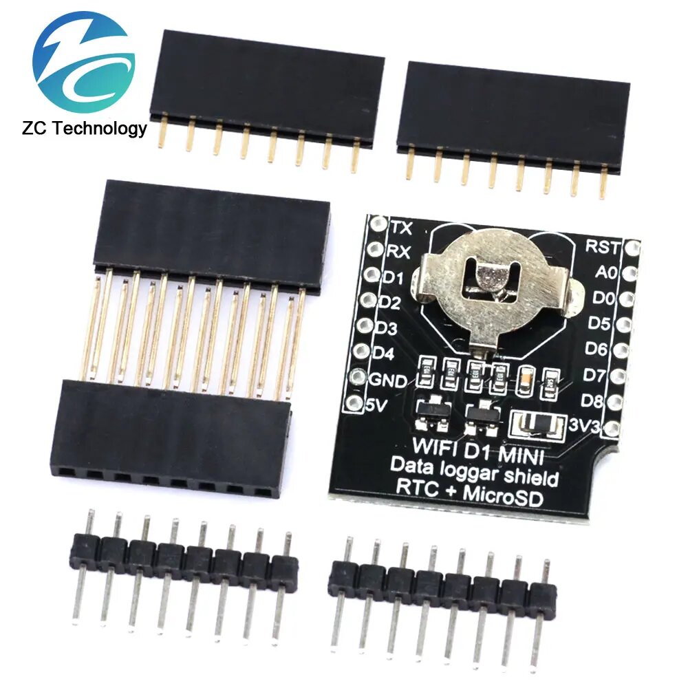 Real Time Clock Shield для WeMos WIFI D1 Mini