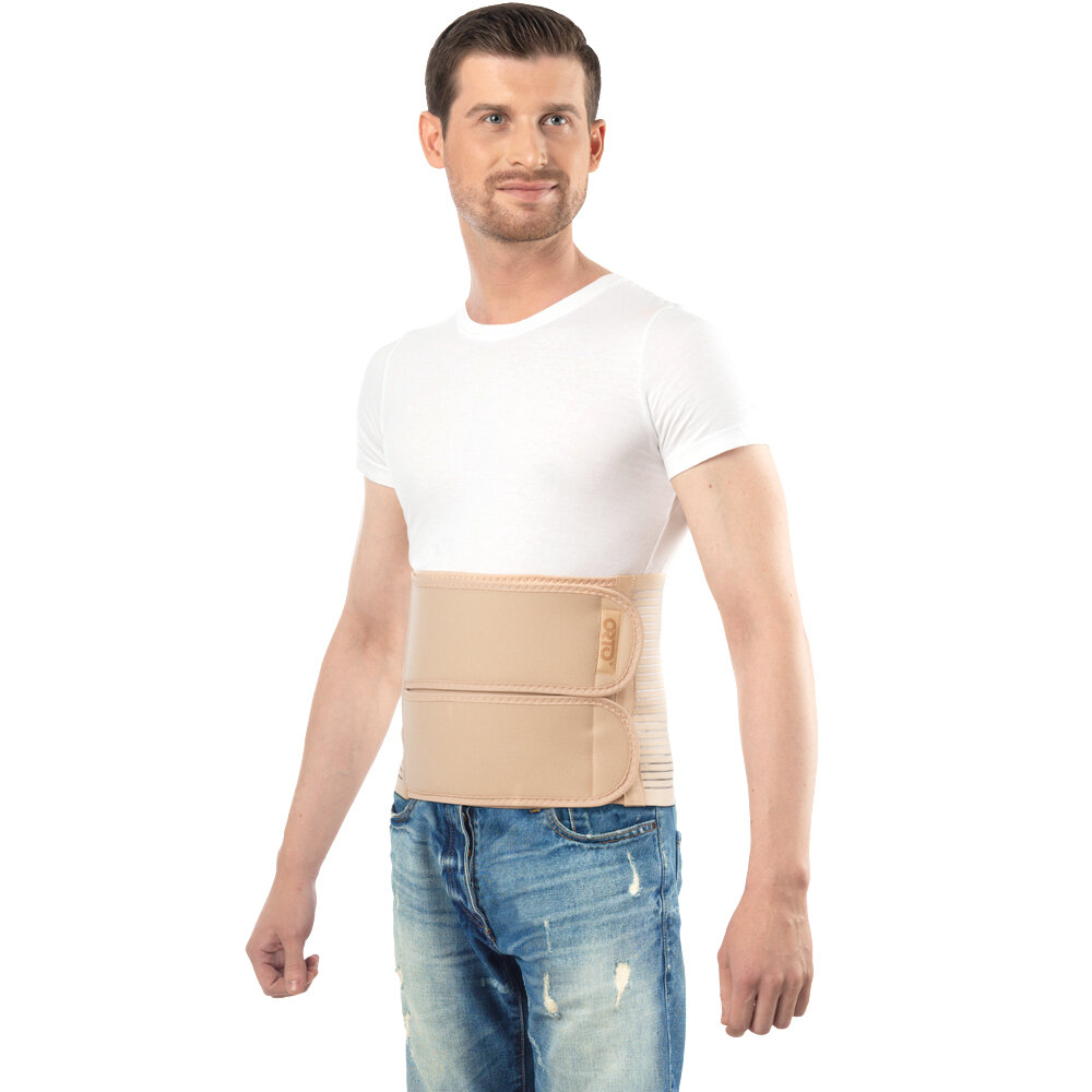 Бандаж послеоперационный на брюшную стенку ORTO БП-114, мягкий, бежевый, размер M