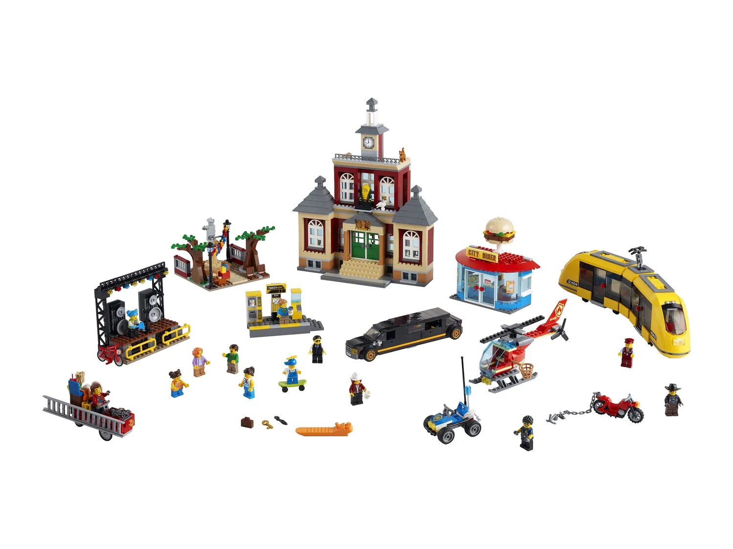 Конструктор LEGO City 60271 Городская площадь