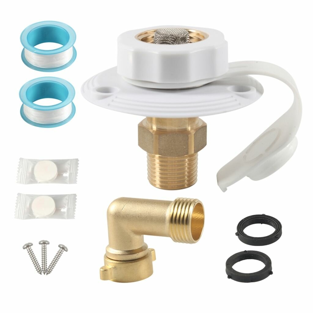 Фланец для заполнения водой лодки-автодома