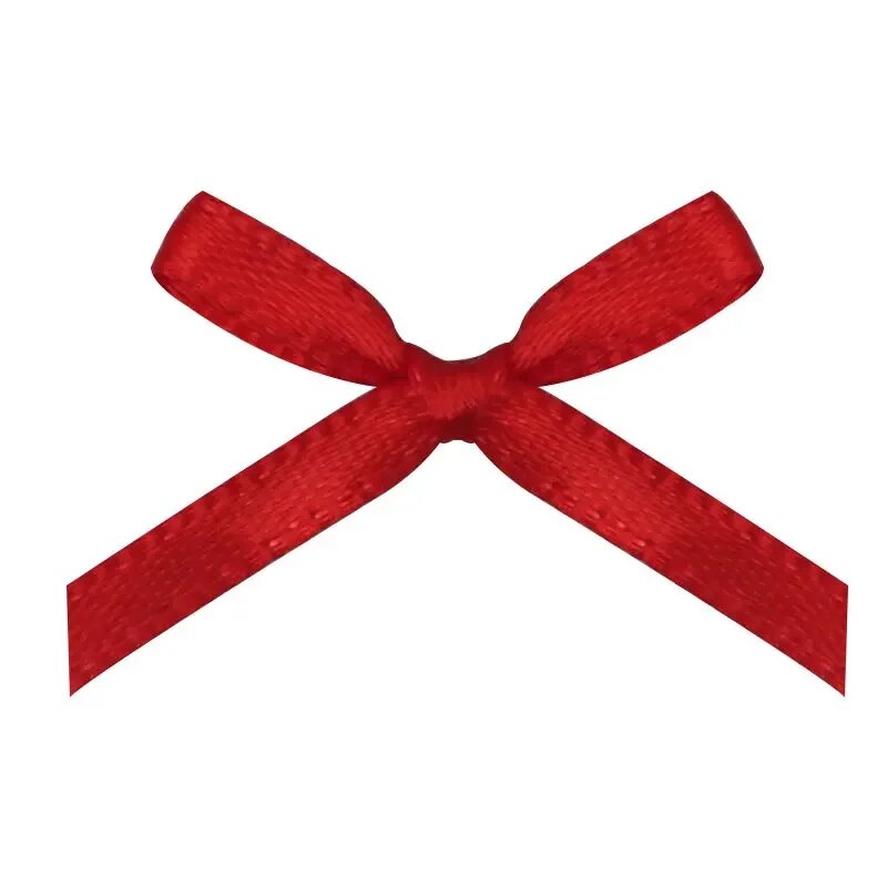 Банты Tie3cm из полиэстера и атласа для рукоделия Красный, red, 100PCS
