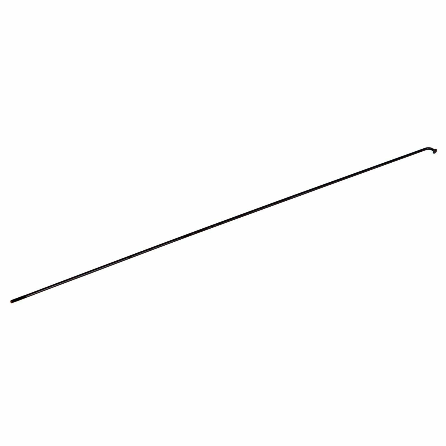 Спица для велосипеда Pillar 294x2,0 мм, нержавеющая сталь, черный, без ниппеля