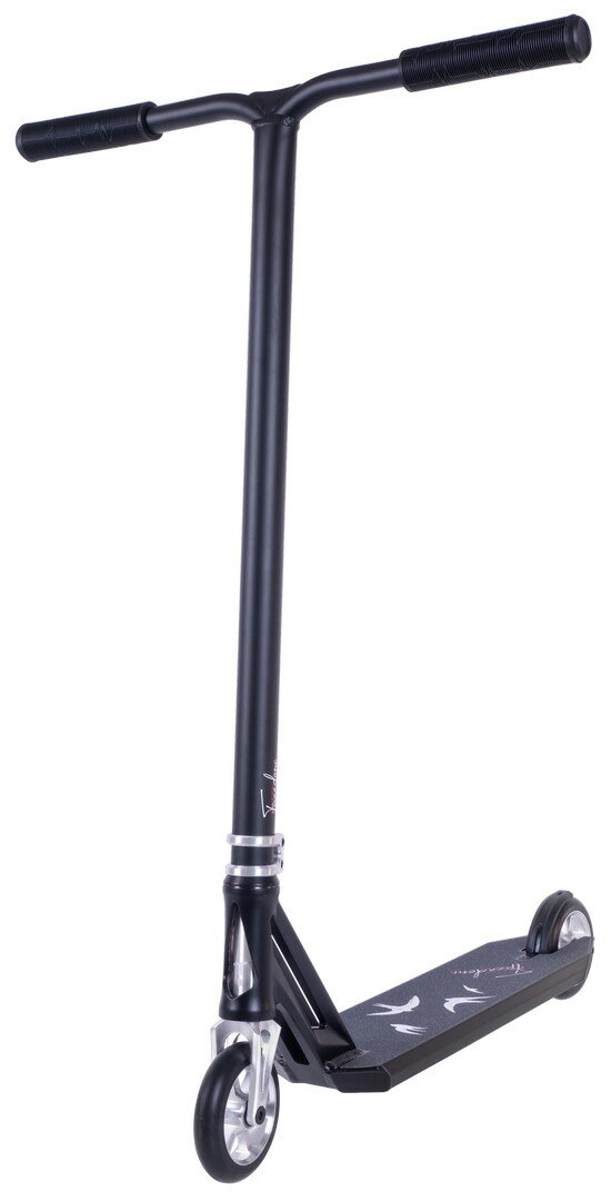 Трюковой самокат TECH TEAM Freedom, вращение руля на 360°, нагрузка до 100 кг. черный