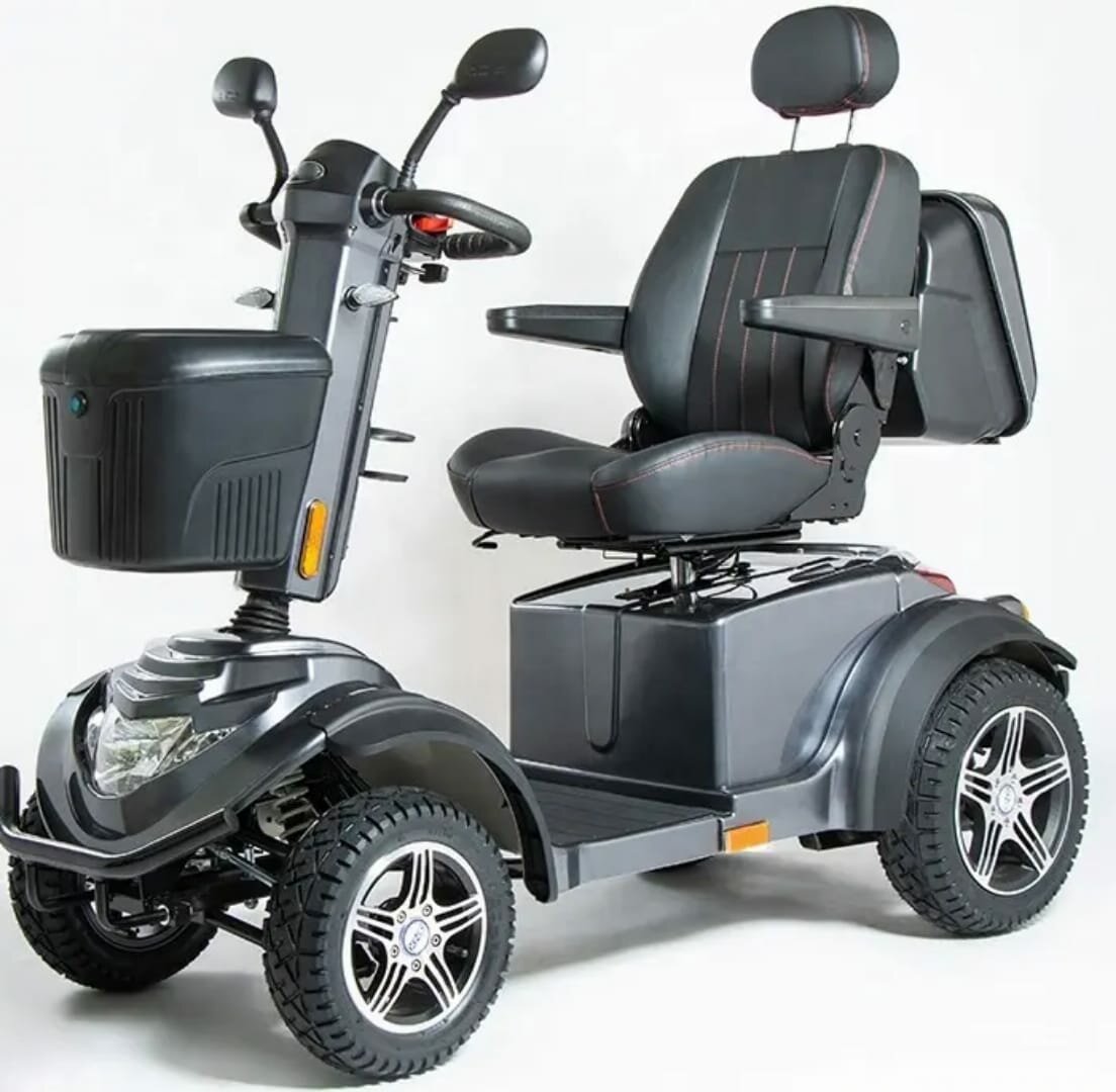 Электроскутер (скутер складной сверхмощный четырехколесный) pro1