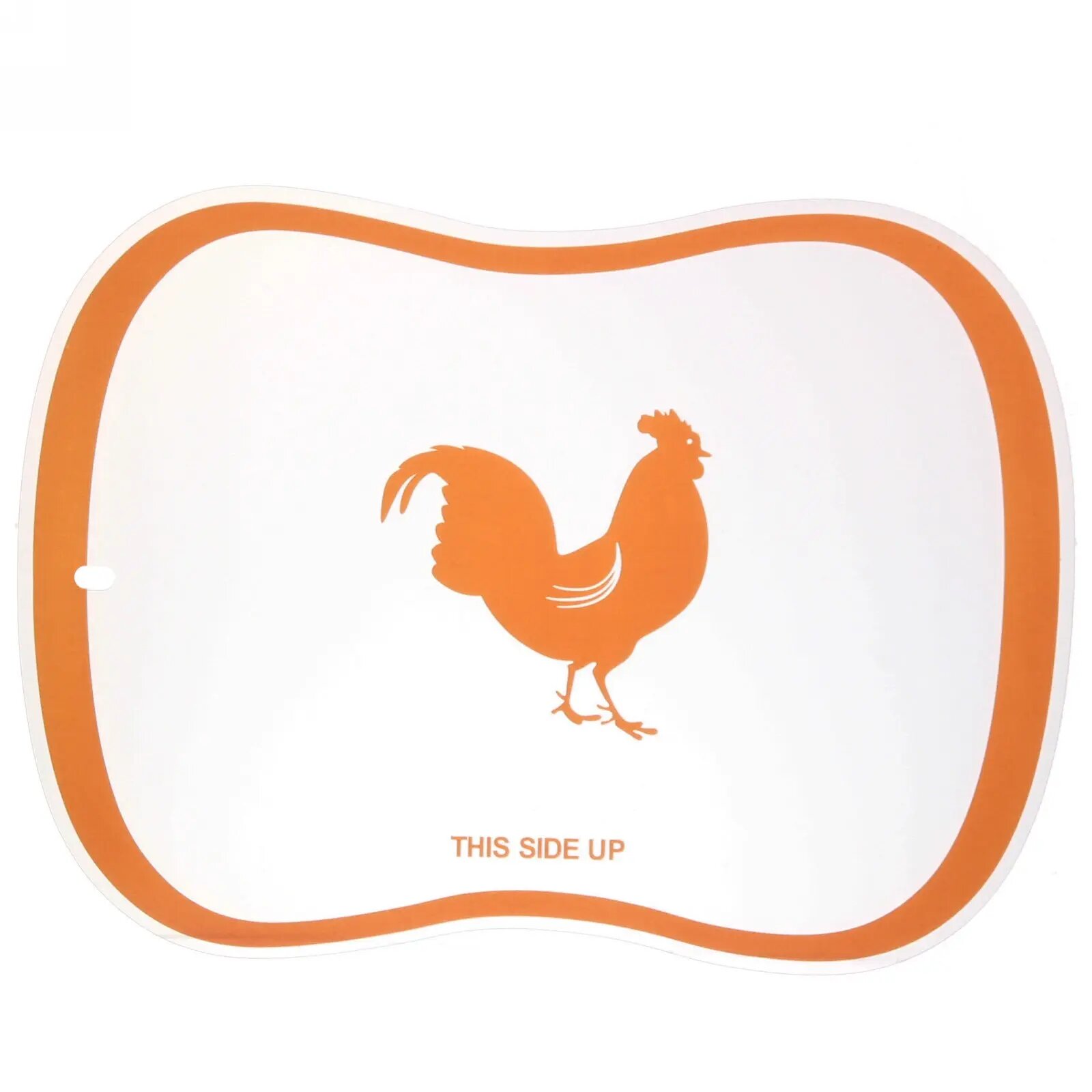 Разделочная доска пластиковая 40х30см «Птица», удобная и практичная