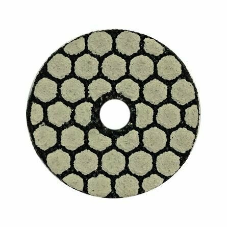 Диск полировальный эластичный HEXAGONAL TIGER APEX (без водяного охлаждения) 50 мм, зерно 50