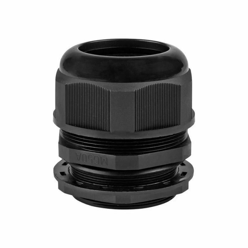 Кабельный ввод MG50 IP68 2 шт. (сальник) черный TOKOV ELECTRIC TKE-MG-50-B