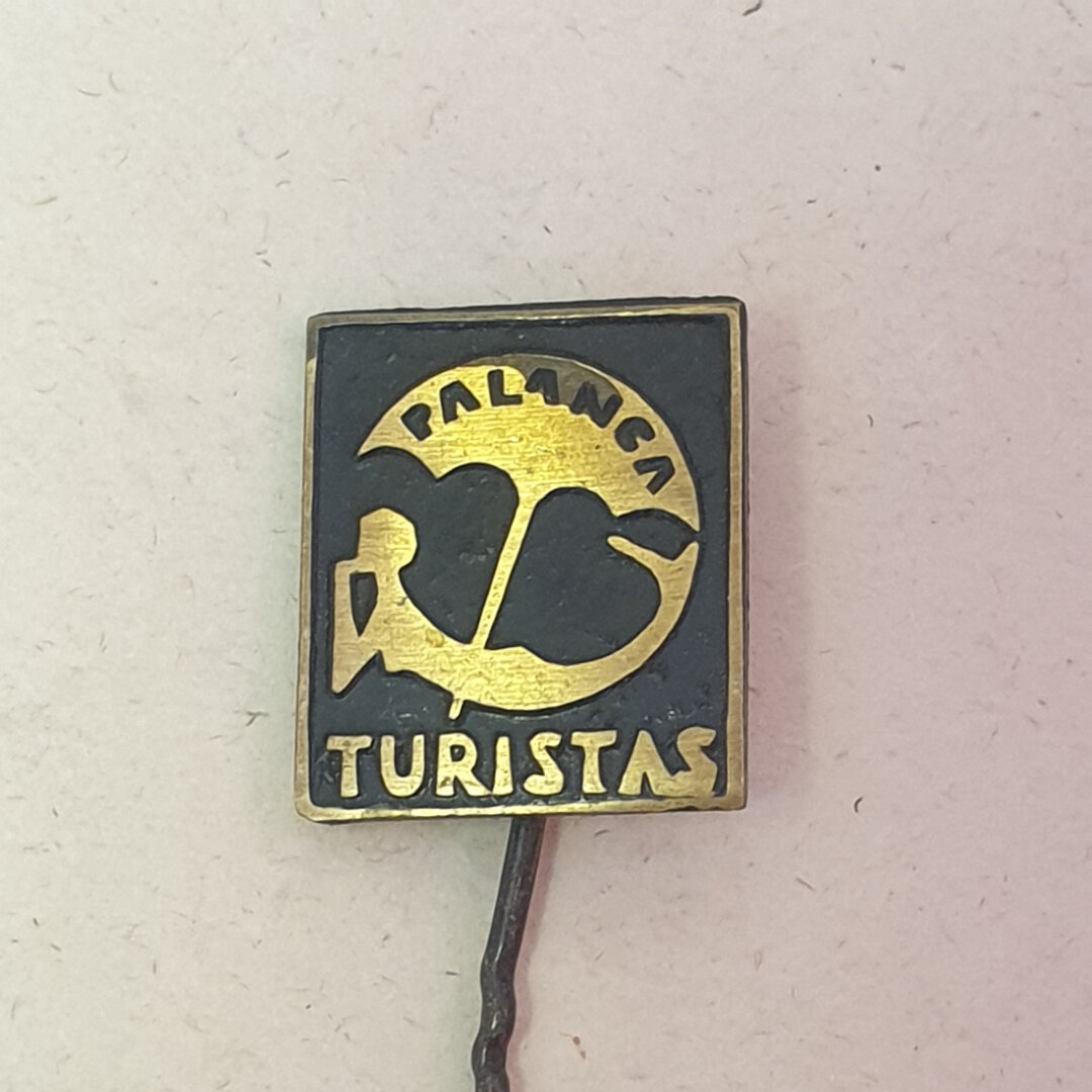 Значок "Паланга, Литва, туризм", СССР