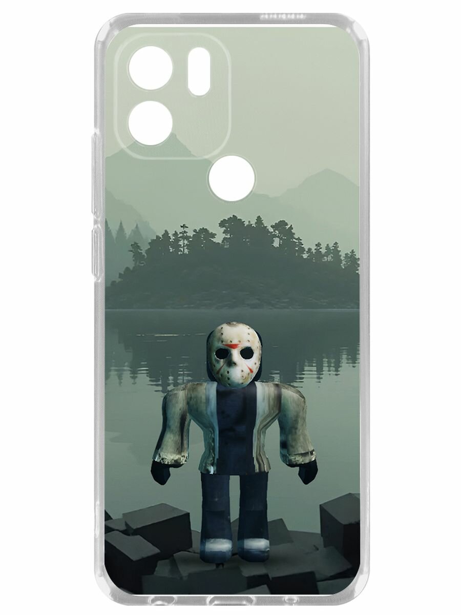 Чехол-накладка Krutoff Clear Case Roblox-Форсакен Джейсон (Forsaken Jason) для Xiaomi Redmi A1+