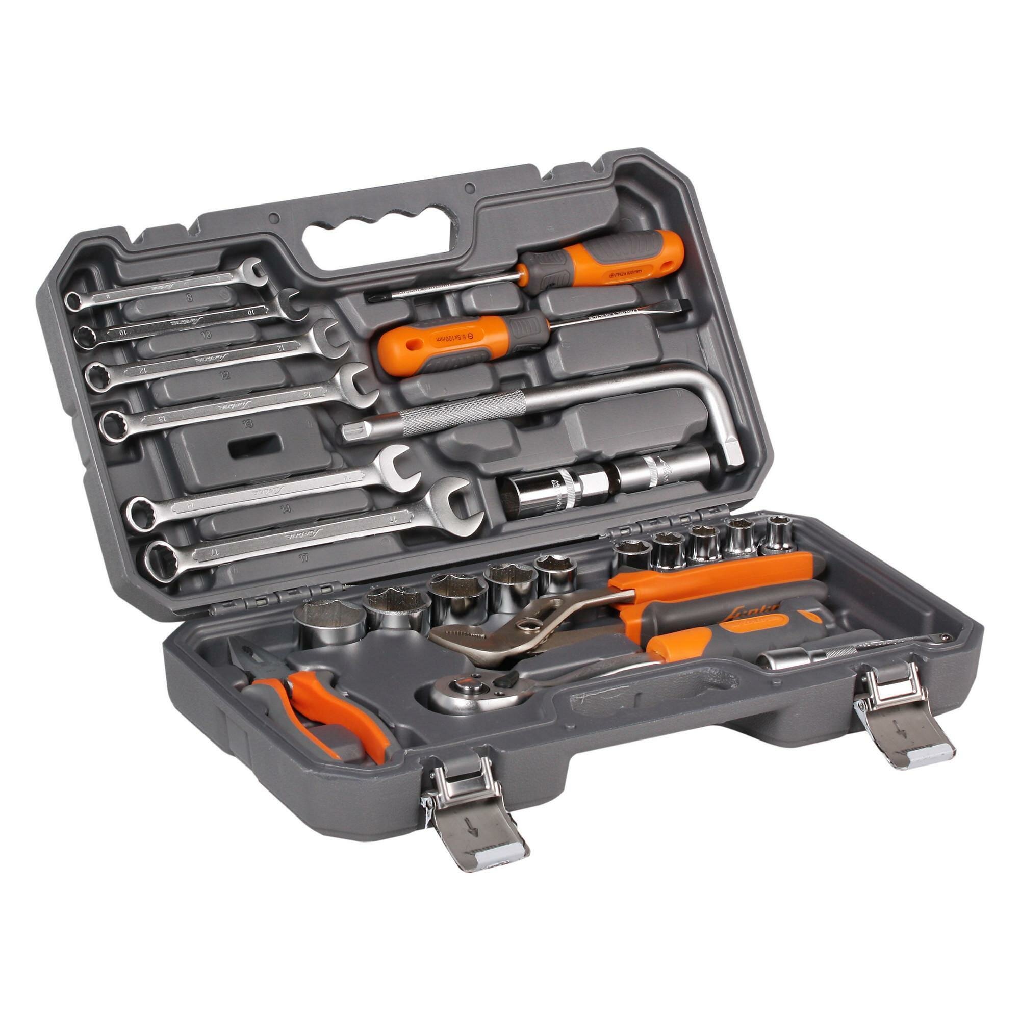 Airline набор инструментов универсальный 25пр. (головки 1/4) кейс at2538