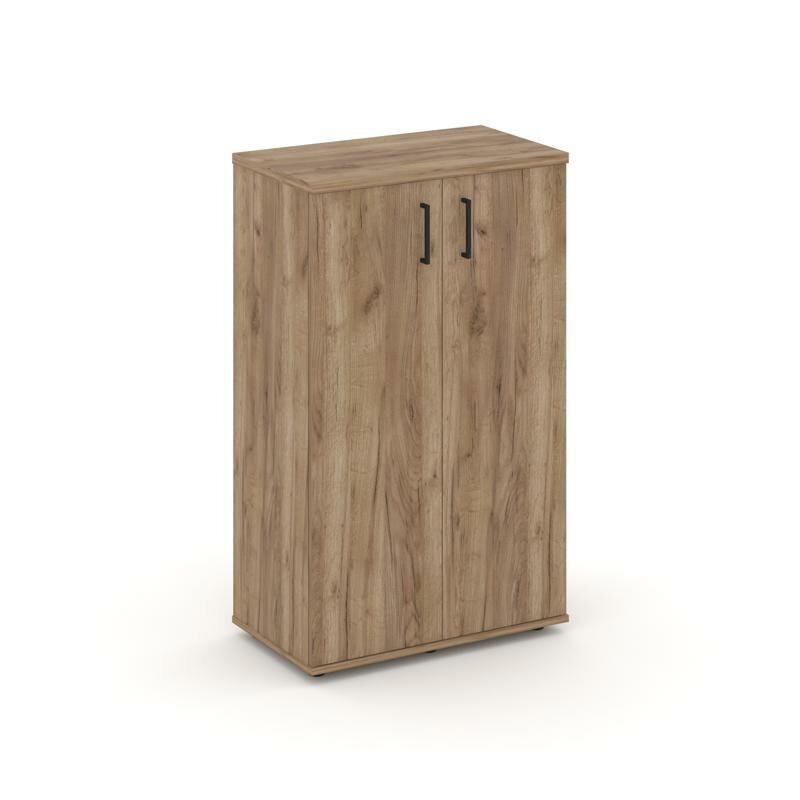 Тумба приставная с распашными дверьми Style Project Riva SN. TOP-063 Дуб Табак 800*400*1150