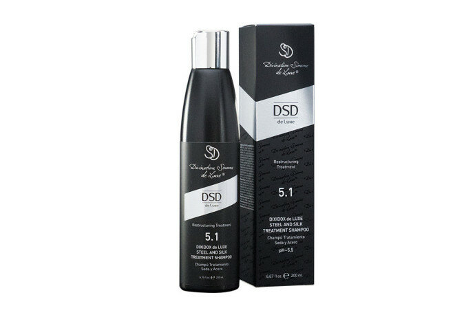 DsD de Luxe - 5.1 Dixidox De Luxe Steel And Silk Treatment Shampoo Восстанавливающий шампунь 200 мл