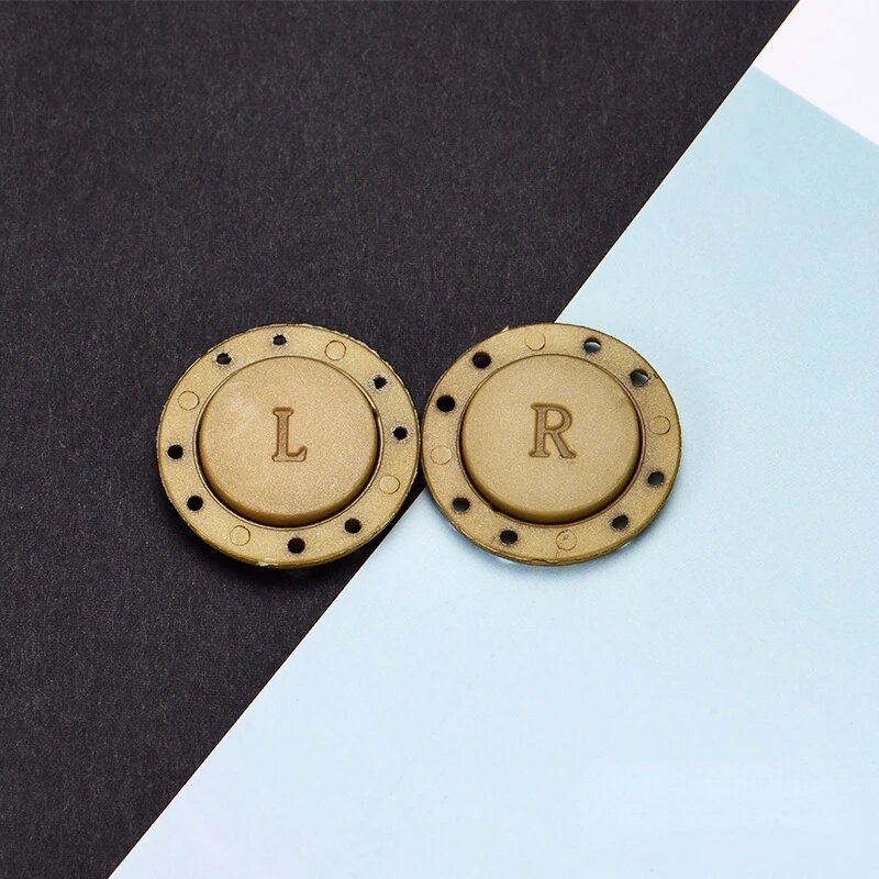 Невидимые магнитные застежки 22/26 мм 22MM 5pcs, Khaki