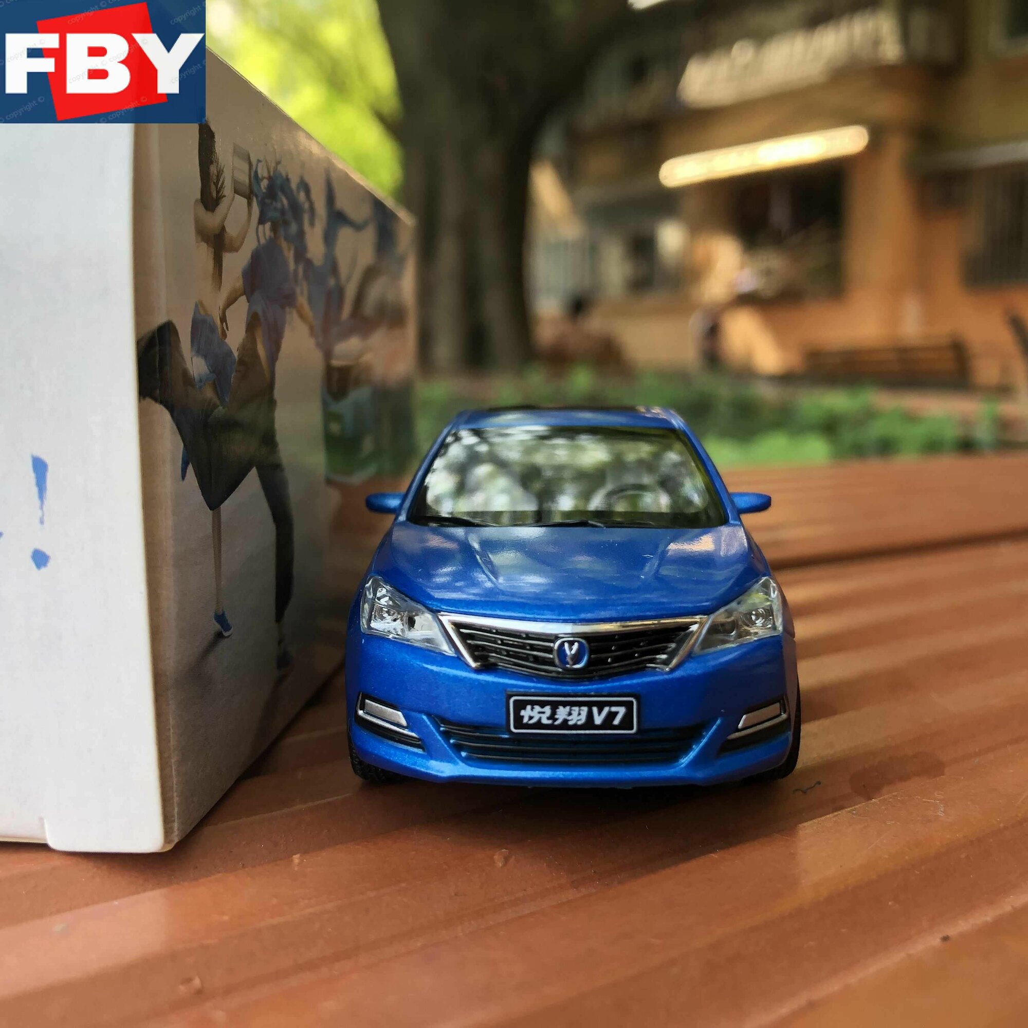 Модель автомобиля CHANGAN V7 1 к 43 Задние колеса