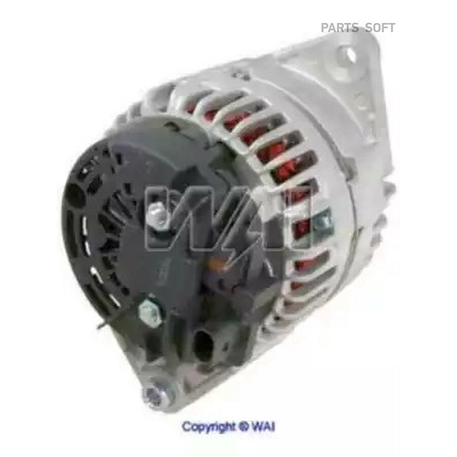 Генератор (новый) Fiat Ducato Iveco Daily (Europe) от официального дистрибьютора, WAI, артикул 12588N