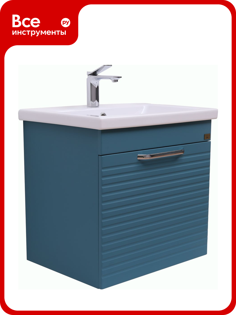 Подвесная тумба Alcora Basic для Como/Strim/Grand/Moduo 60, матовый бриз