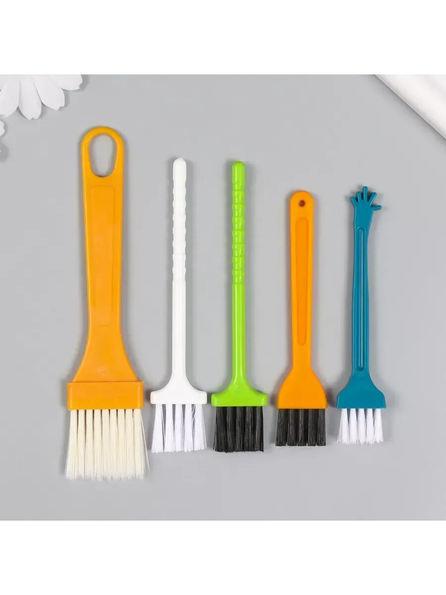 Набор кистей пластик 5 шт