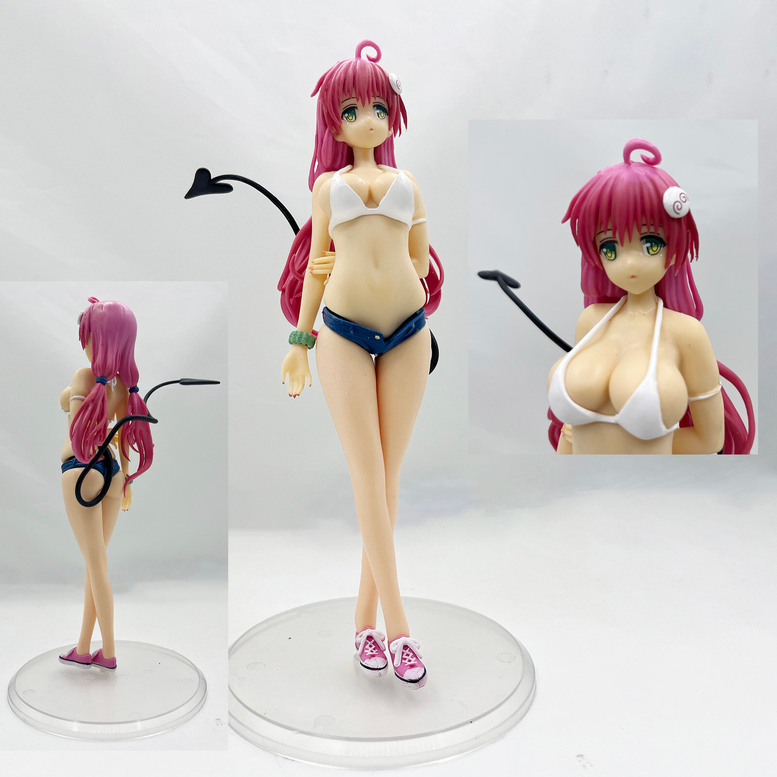Фигурка Лалы Саталин Деволюк в бикини, аниме "To LOVE-Ru", ПВХ коллекционная модель 21 см