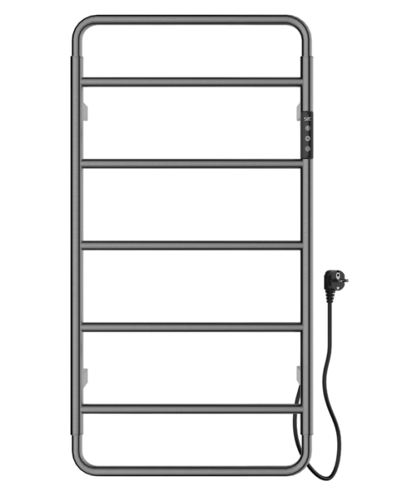 Полотенцесушитель электрический Wonzon & Woghand WW-AL202-GM темный графит