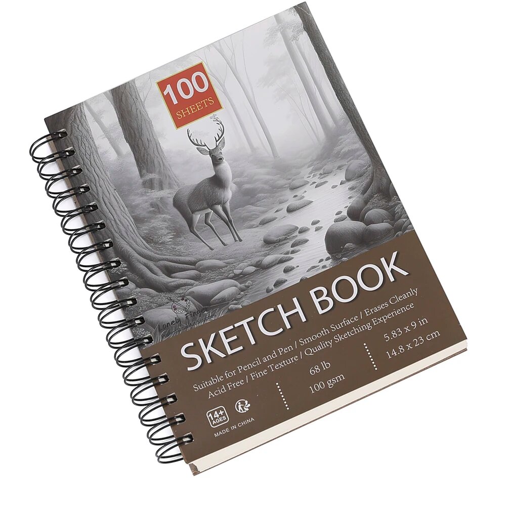 Альбом для рисования Sketch Pad 5.83x9 дюймов