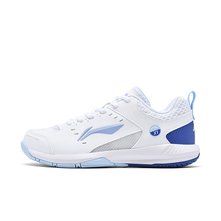 Кроссовки для бадминтона унисекс Li-Ning Rocket Shoe 2.0 Low top, белые с синим 42 1/3 EU