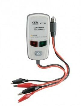 Тестер для поиска скрытой проводки CT-30 CEM - Instruments (тестер для проверки на обрыв)