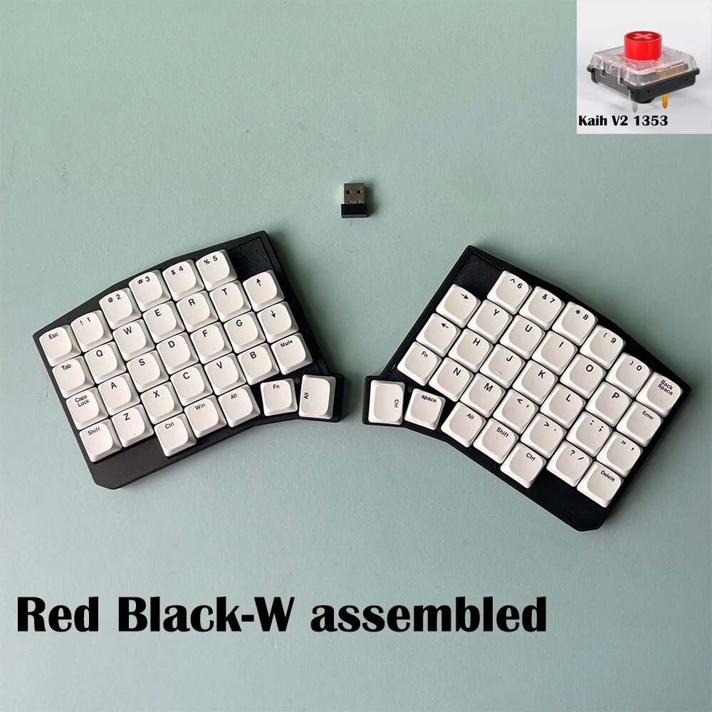 Choc Sofle низкопрофильная механическая клавиатура 2.4G Red BWP Assembled