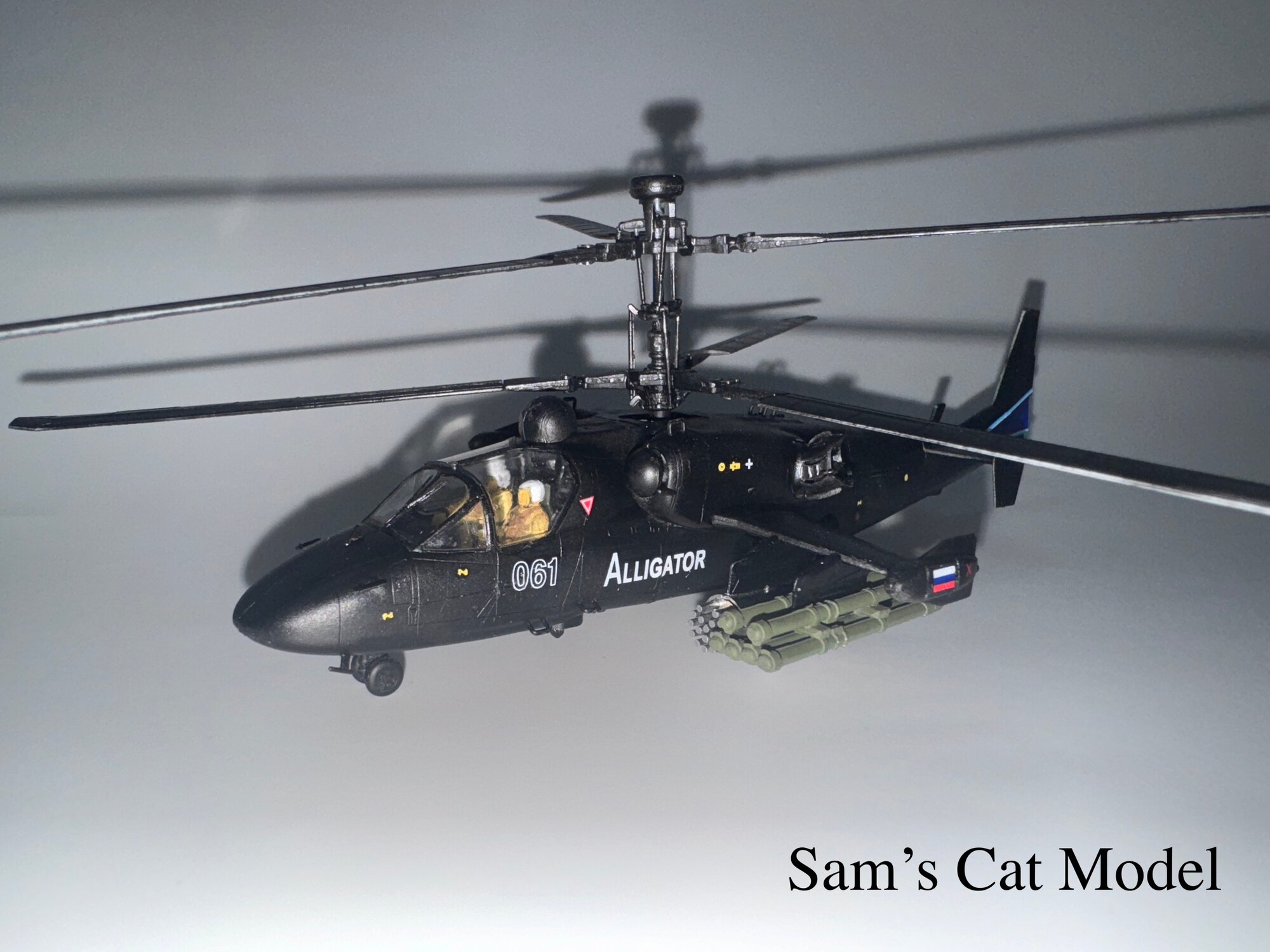 Ударный вертолёт Ка-52 «Аллигатор» Камовского конструкторского бюро