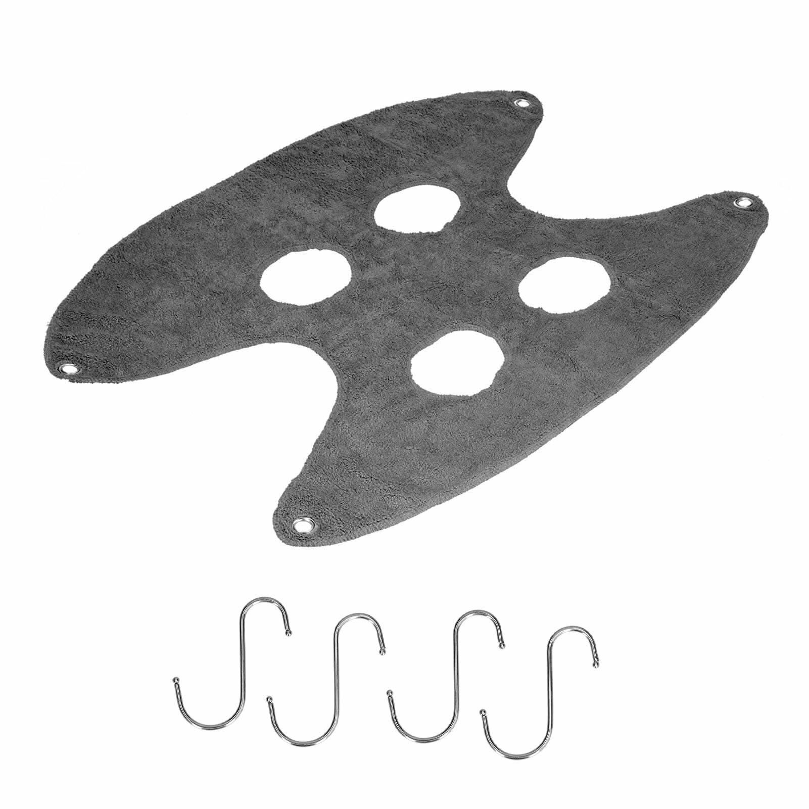 Слинг для ухода за домашними животными, слинг для ухода за собаками, гамак-помощник для купания, мытья, стрижки когтейM, серый