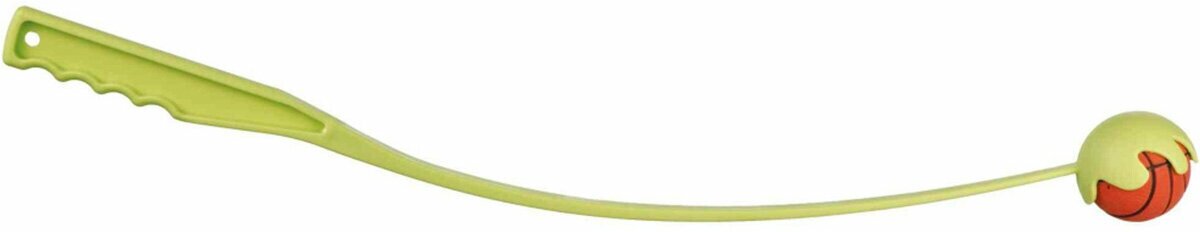 TRIXIE игрушка для собак Катапульта с мячом резина цвета в ассортименте (6 см/70 см)