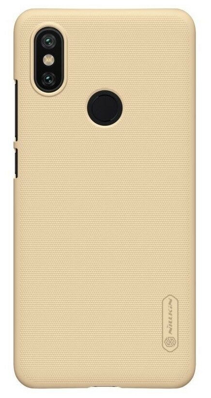 Накладка Nillkin Frosted Shield пластиковая для Xiaomi Mi A2 / Mi 6X Gold (золотистая)