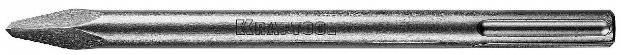 Зубило пикообразное KRAFTOOL SDS-max 280 мм сталь 42ХМ диаметр 18 мм трехступенчатая закалка твердость 55 HRC