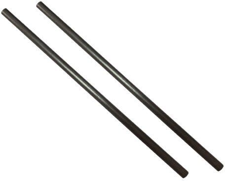 Пруток (круг) фехраль диаметр 10х300 мм, марка стали Х23Ю5Т, 2 шт.