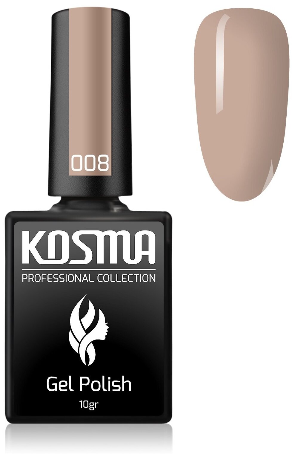 Kosma Gel Polish Гель-лак для ногтей трехфазный № 008 10 гр -