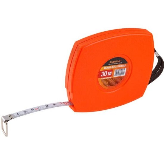 Мерная лента Startul 30м стальн, пласт. корпус (ST3025-30) (быт.)