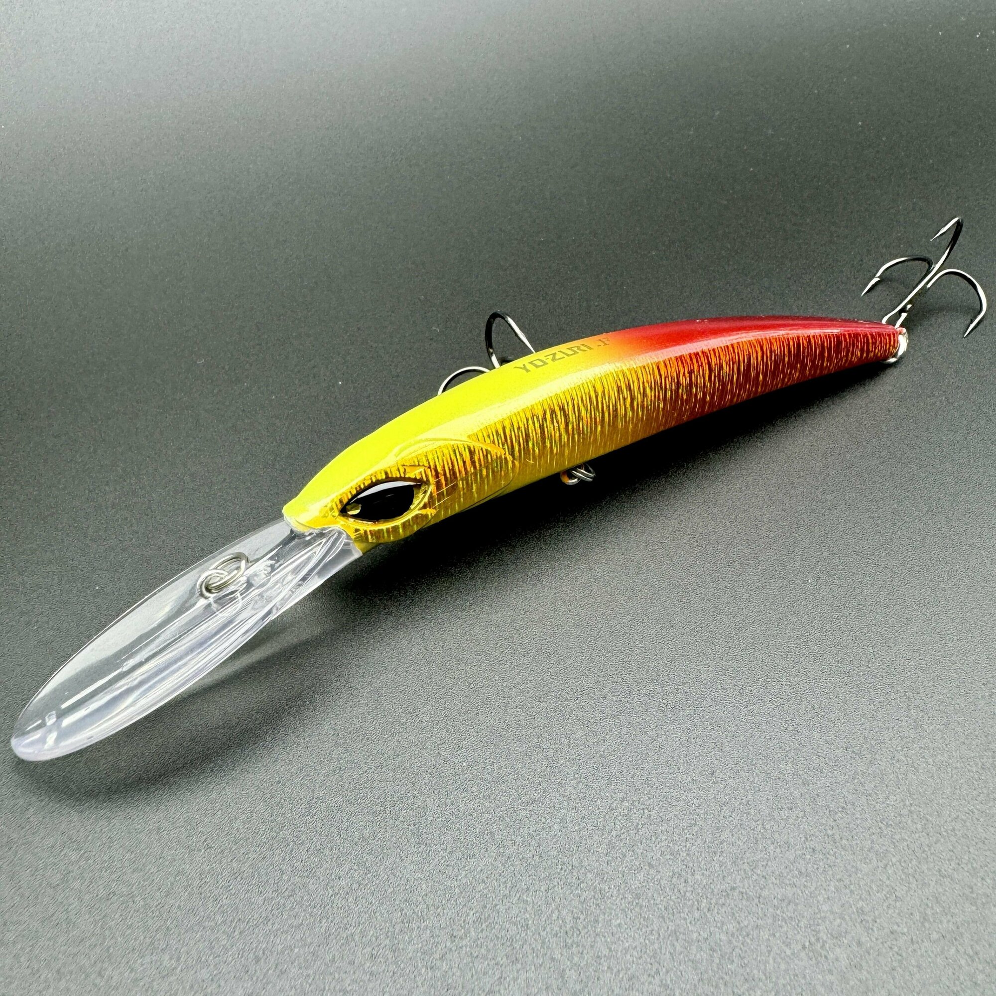Воблер для троллинга 110 Crystal minnow Deep diver(F) на щуку, сома, судака