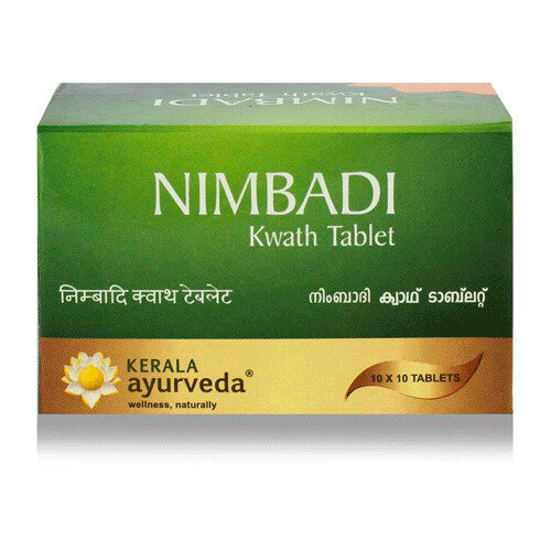 Нимбади Кватх Керала / Nimbadi Kwath Kerala Ayurveda 100 табл