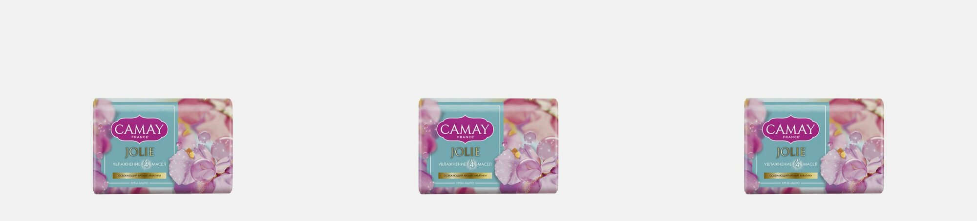 Camay мыло JOLIE 85гр, 3уп.