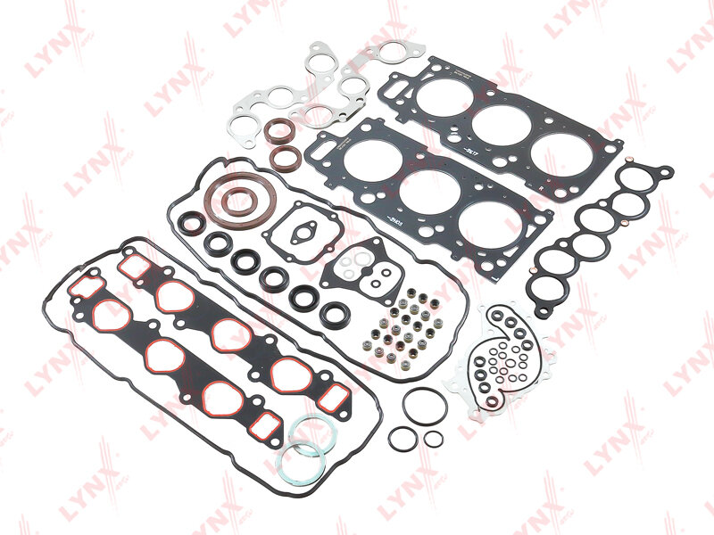Комплект прокладок двигателя LYNXauto SK-1321. Для: LEXUS RX300 98-08, TOYOTA Alphard 3.0 03-08 / Estima 3.0 00-05 / Harrier 3.0 98-03 / Highlander 3.