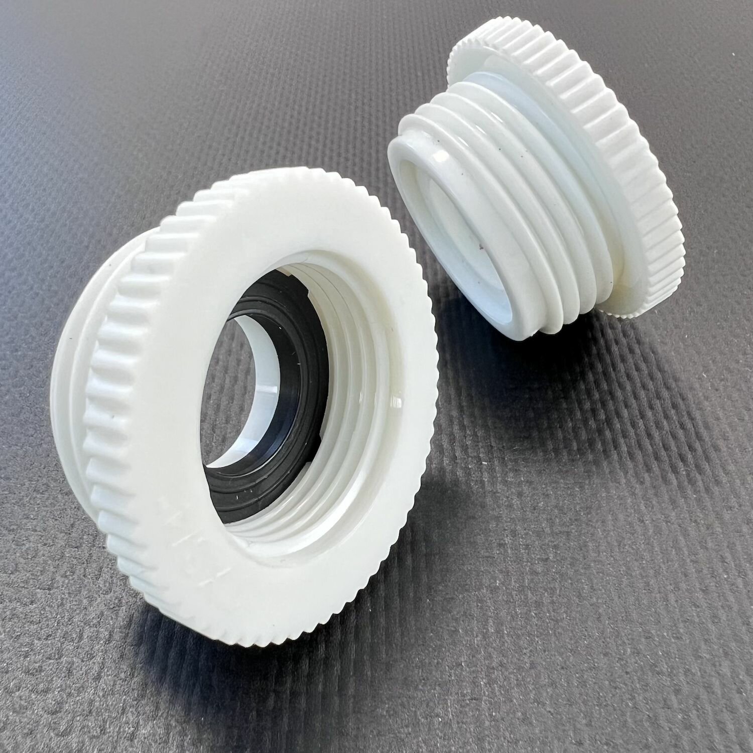 Футорка Профитт ВР 3/4" х НР 1", ABS пластик - 2 шт.