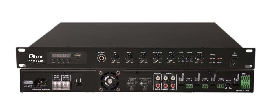 Микшер-усилитель Qtex QAA MA350AD