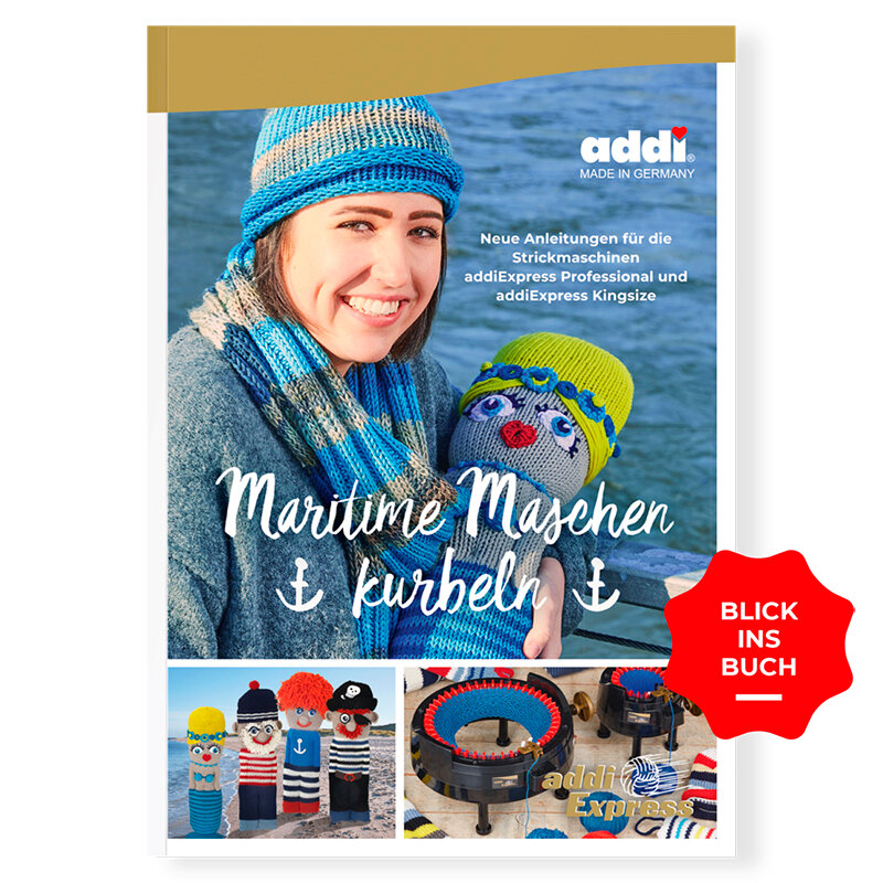 Журнал со схемами для вязания на машинке addiExpress ADDI 875-0