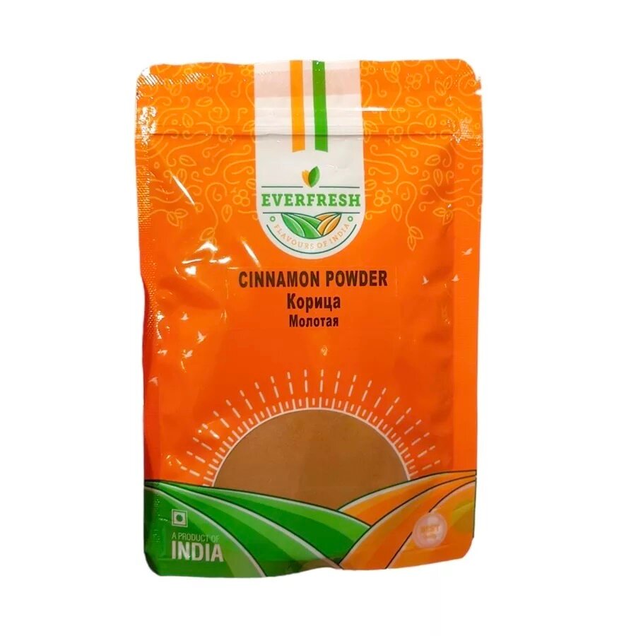 CINNAMON POWDER, Everfresh (корица молотая, Эверфреш), 100 г.