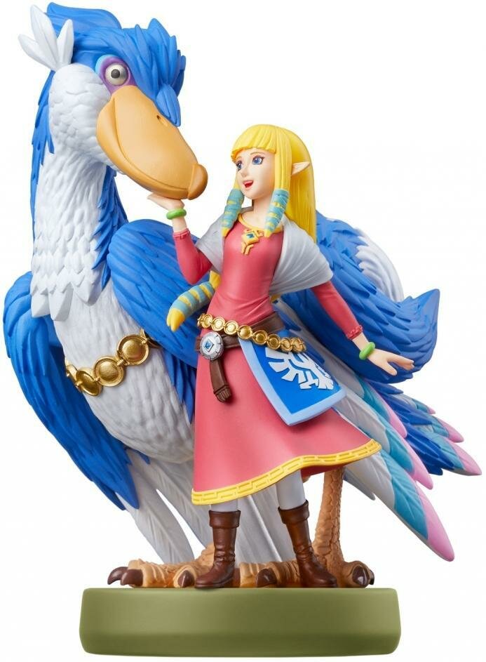 Amiibo Интерактивная фигурка Зельда и Небокрыл Zelda and Loftwing The Legend of Zelda Collection
